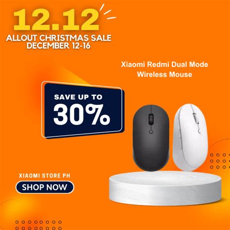 Xiaomi Redmi Dual Mode Wireless Mouse Dual Mode Connection Silent Side Buttons A