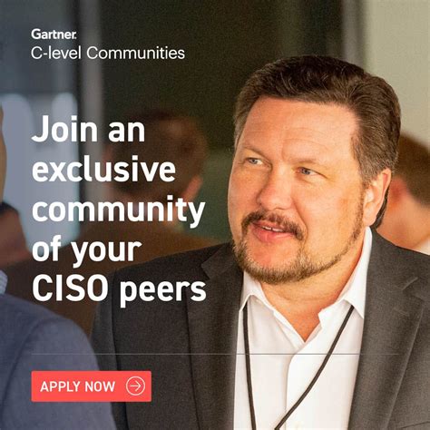 Gartnercisocommunities Ciso Community Networking Gartner C Level