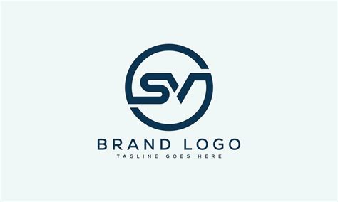 Letter Sv Logo Design Vector Template Design For Brand 35089899 Vector