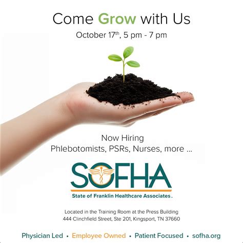 Join Us For The Sofha Career Fair Are You Looking For A Unique And Rewarding Career Opportunity
