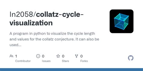 Github Ln2058collatz Cycle Visualization A Program In Python To