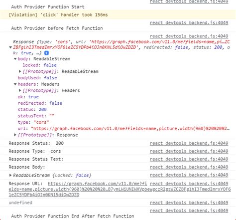 Reactjs Full Size Picture From Facebook Graph Api With Firebase