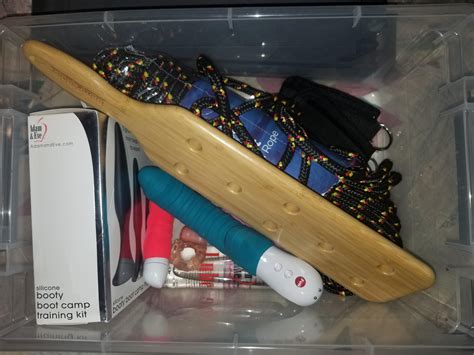 I Just Put Together My First Sex Box What Are Some Things I Am Missing Also I Eventually