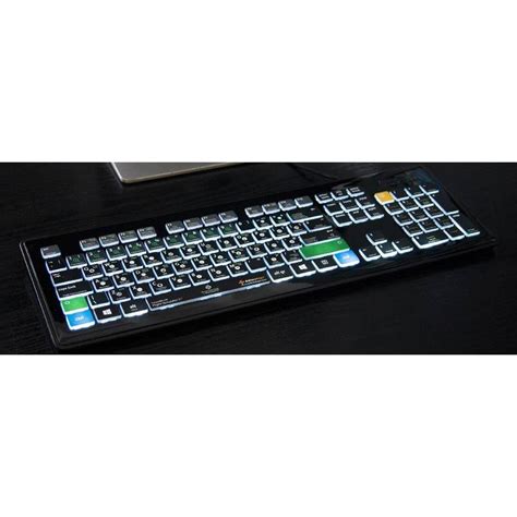 EditorsKeys Flight Simulator X Backlit Keyboard EK KB FSX BLW US Mwave