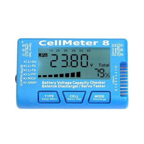 Cell Meter 8 Battery And Servo Tester