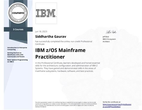 Siddhartha Gaurav On Linkedin Mainframedeveloper Ibmcertification Coboldeveloper