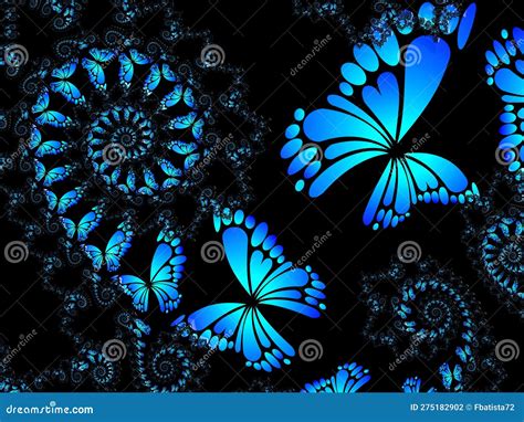 Fractal Butterfly Mandelbrot Set Detail Digital Artwork For Creative