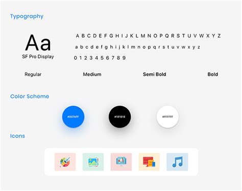 Style Guide For Learnify Behance