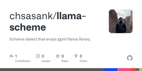 Github Chsasankllama Scheme Scheme Dialect That Wraps Ggmlllama