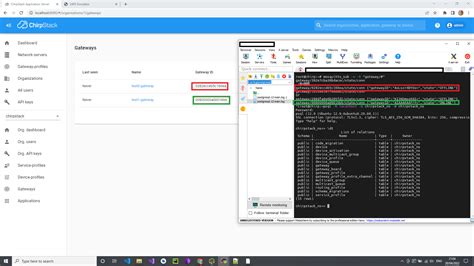 Network Server Doesnt Update Tables In Postgres Chirpstack Network Server Chirpstack