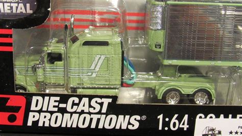 Dcp 33892 Lcmb Large Car Model Builder Kw W900 Semi Truck Reefer Trailer 1 64 Cl 1964709266