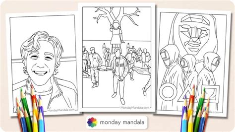 29 Squid Game Coloring Pages Free Pdf Printables