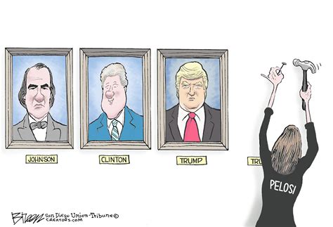 Political Cartoon Us Trump Second Impeachment Pelosi The Week