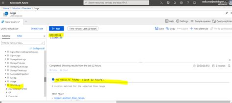 Azure IIS Logs Monitoring NO RESULTS FOUND Stack Overflow