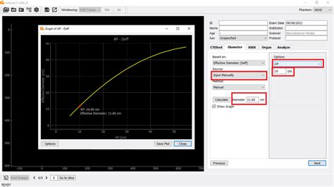 The Display Of The D Eff Calculation From The Ap Diameter The D Eff