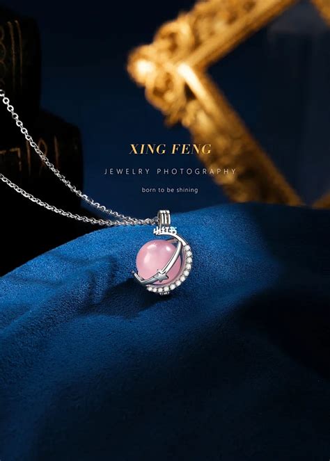 珠宝饰品静物氛围场景拍摄 花瓣网