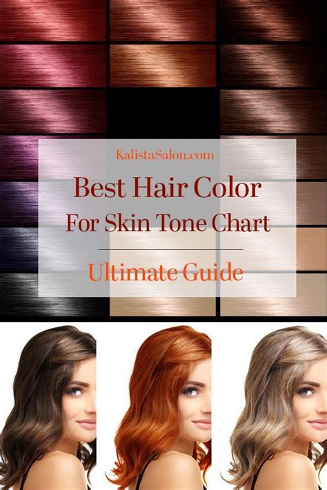 Skin Tone And Hair Color Chart