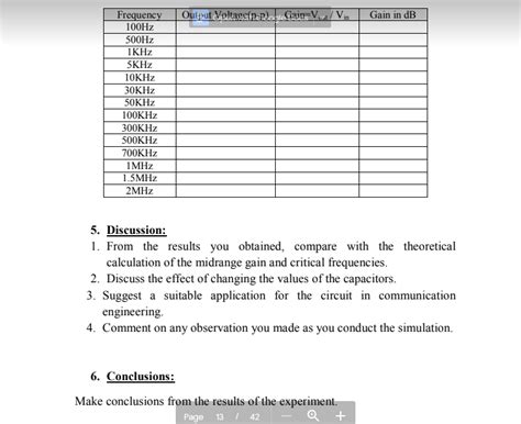 4 procedure 1 use multisim simulation package to