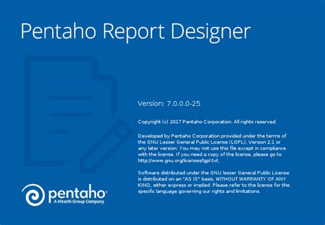 Pentaho Reporting For Java Developers