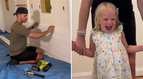 Dad Surprises His 3 Year Old Daughter With Her Own House