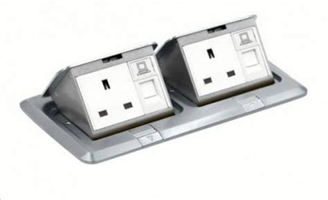 Floor Electrical Socket Recessed In Floor Power And Data Outlet Boxes