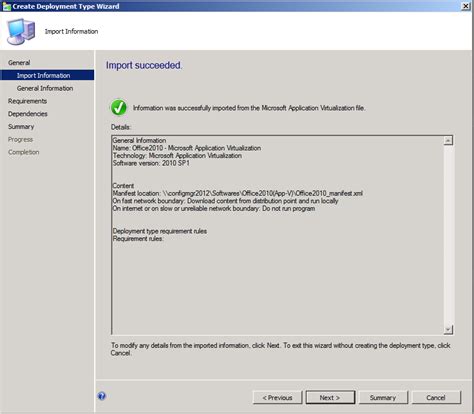 Sccm 2012 How To Create Deployment Type For Applications In Sccm