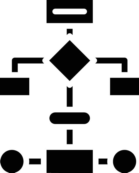 Process Flowchart Vector Icon Vector Art At Vecteezy