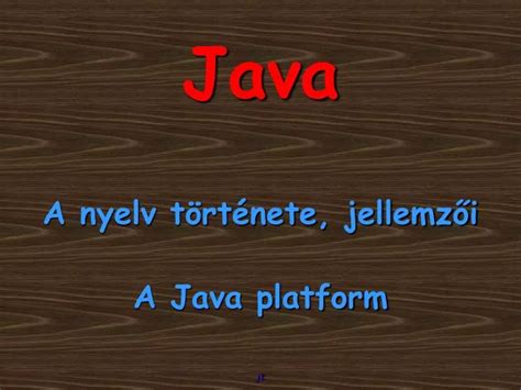 ppt java powerpoint presentation free download id 6959629