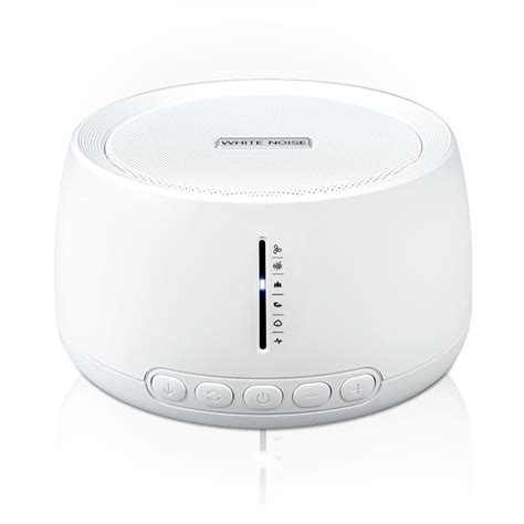 sound machine white noise machine with 30 looping natural soothing