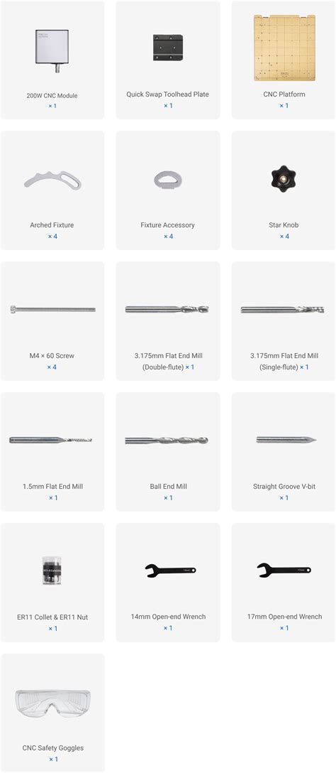 Snapmaker 200W CNC Module Bundle Snapmaker Global
