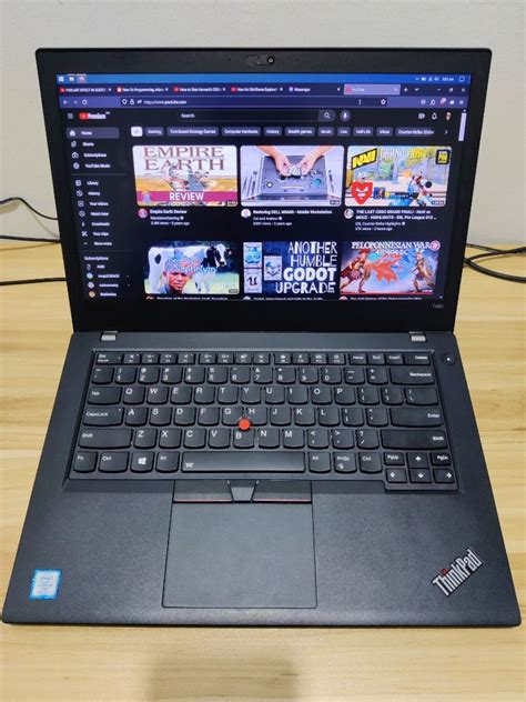 Lenovo Thinkpad T480 Computers And Tech Laptops And Notebooks On Carousell