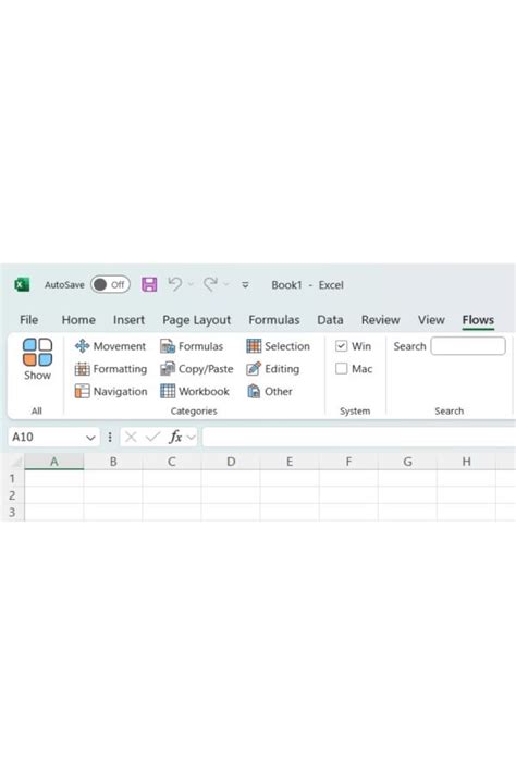 Excel Shortcuts Add In Flows Personal