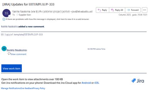 Receiving Email Notification When Tagged In A Jira