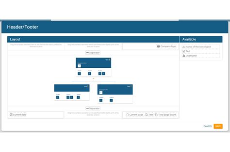 Definition Of Header And Footer For Your Org Chart Orginio Com