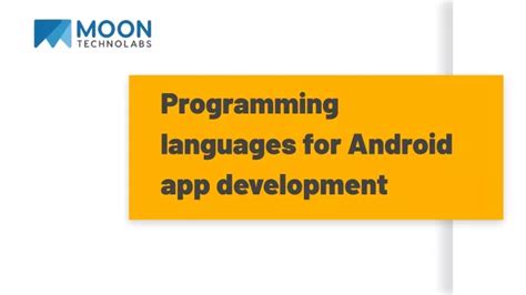 PPT Programming Languages For Android App Development PowerPoint Presentation ID