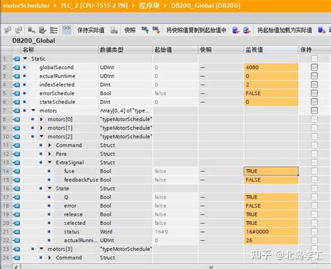 西门子scl编程实例——电机运行调度 知乎