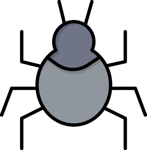 Bug Nature Virus Indian Flat Color Icon Vector Icon Banner Template Vector Art At Vecteezy