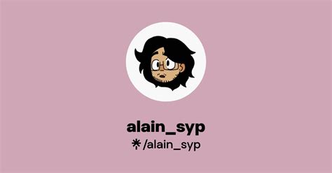 Alain Syp Instagram Tiktok Linktree