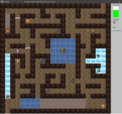 GitHub SamuelGardies Le Labyrinthe Projet Java réalisé sur Eclipse en semaines en janvier