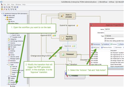 How To Generate A PDF During A Release Process Using WorkFlow In EPDM Computer Aided Technology
