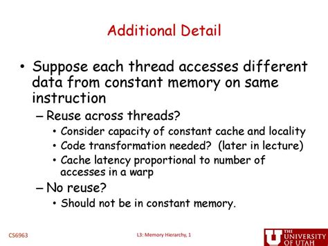 L3 Memory Hierarchy Optimization I Locality And Data Placement Ppt