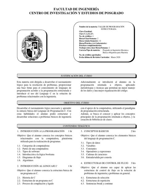 taller de programación estructurada pdf programación de computadoras lenguaje de programación