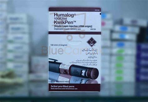 Humalog Pen Blue Cart