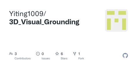GitHub Yiting D Visual Grounding