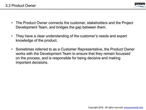 Agile Project Management Roles Ppt