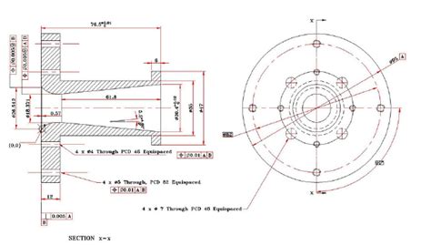Major Dimensions Of The Diffuser Download Scientific Diagram