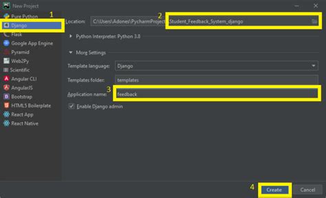 Student Feedback System Project In Django With Source Code