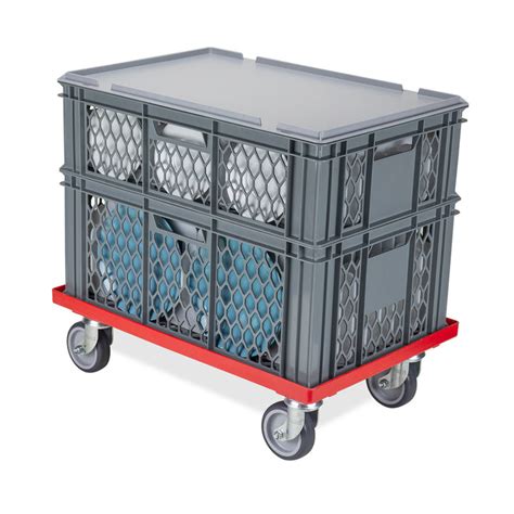 Ventilated Plate Wash And Store Crates 600x400mm Storage Box Shop