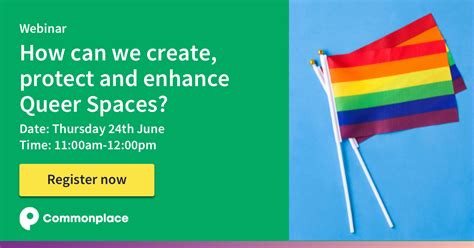 Protecting And Enhancing Queer Spaces Commonplace Webinar