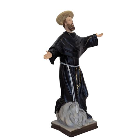 Saint Joseph Of Cupertino Statue 30 Cm In Marble Powder And Resin 11